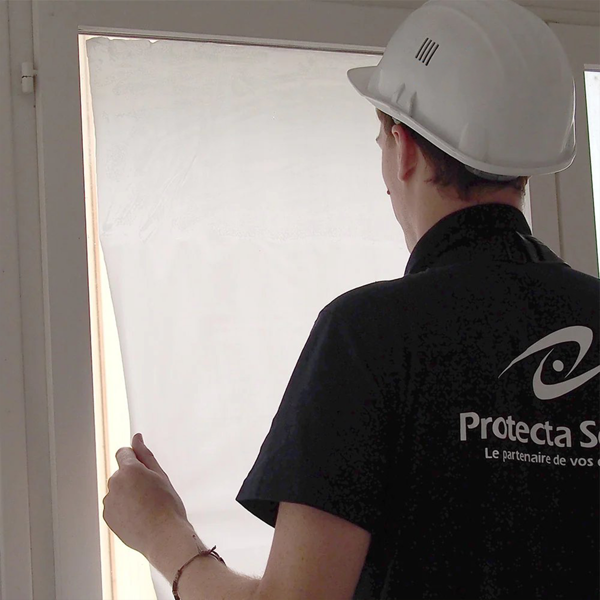 Protecta Fensterschutzfolie Brandschutzklasse M1 - 600 mm x 100 m ...